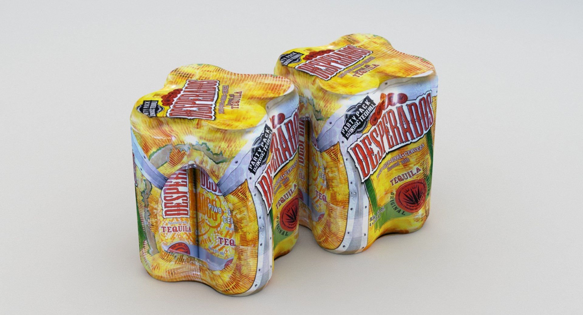 3D 4pack Desperados - TurboSquid 1238277