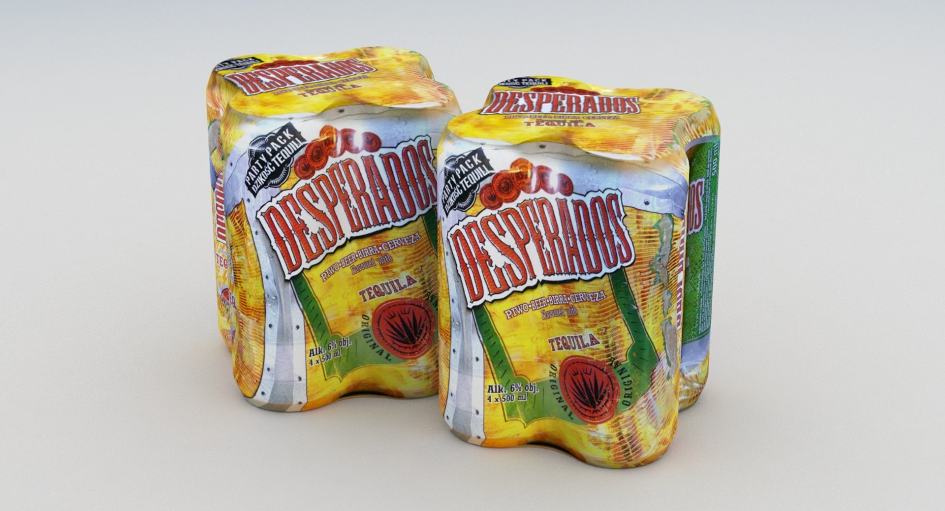 3D 4pack Desperados - TurboSquid 1238277