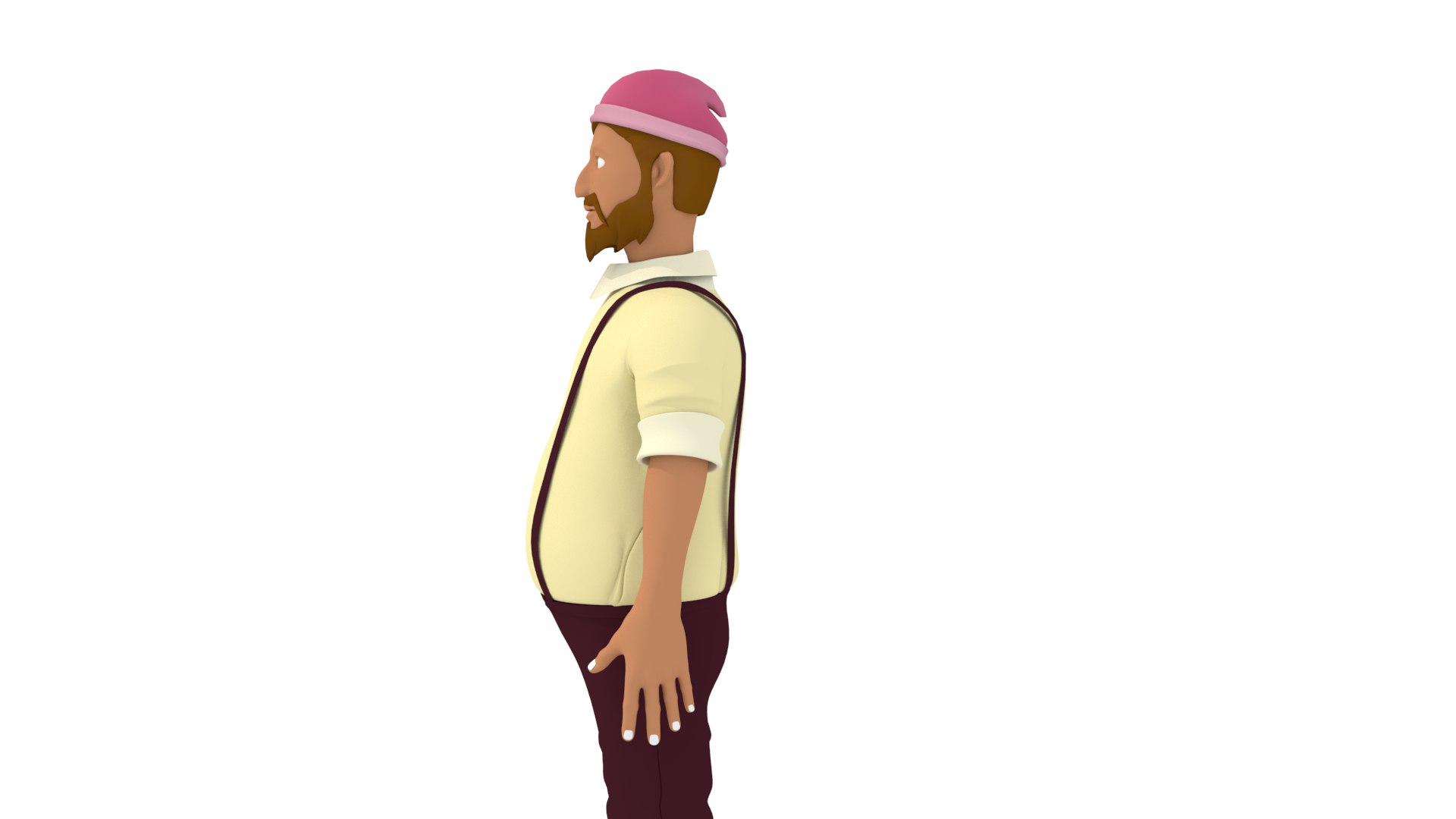Fat Character Man 3D - TurboSquid 1582062