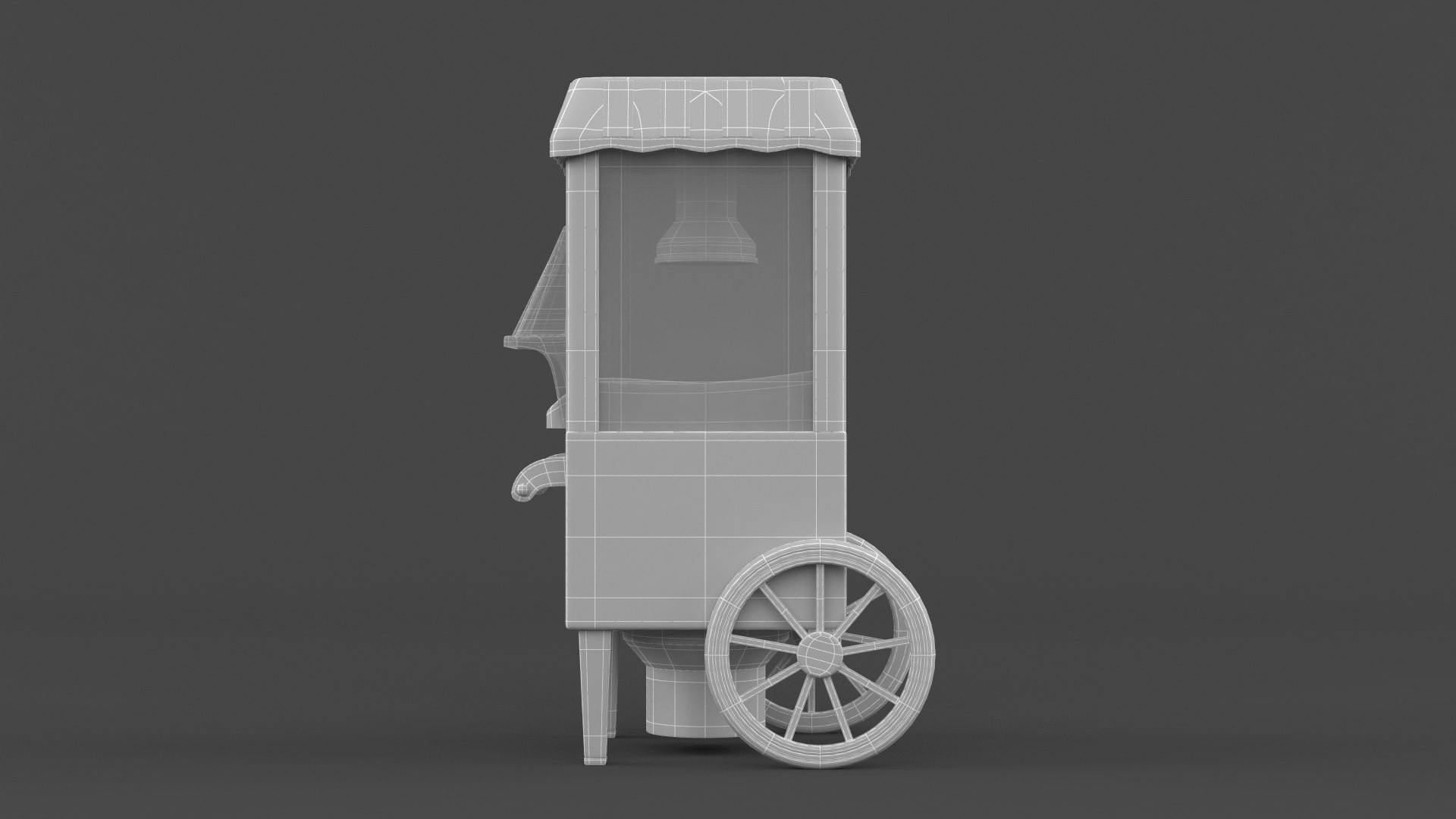 Home Popcorn Maker Machine 3D - TurboSquid 2215736