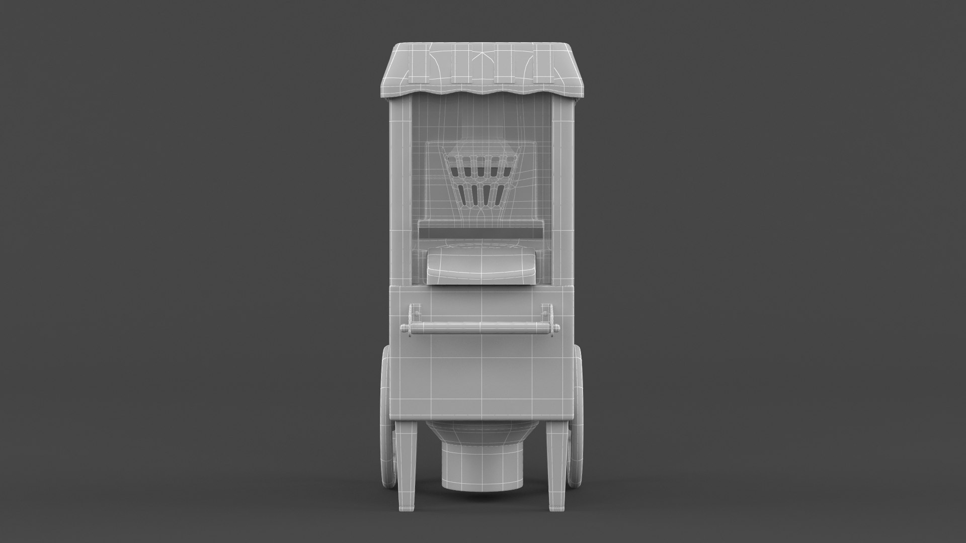 Home Popcorn Maker Machine 3D - TurboSquid 2215736