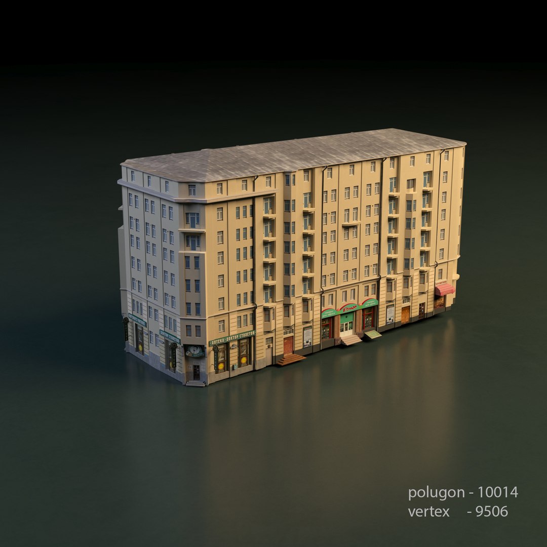 Building 3D Model - TurboSquid 1479827