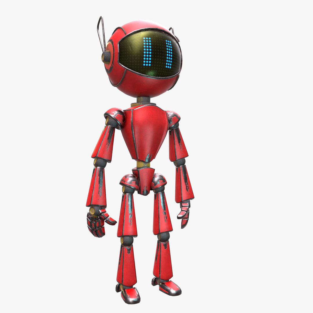 3d model robot market