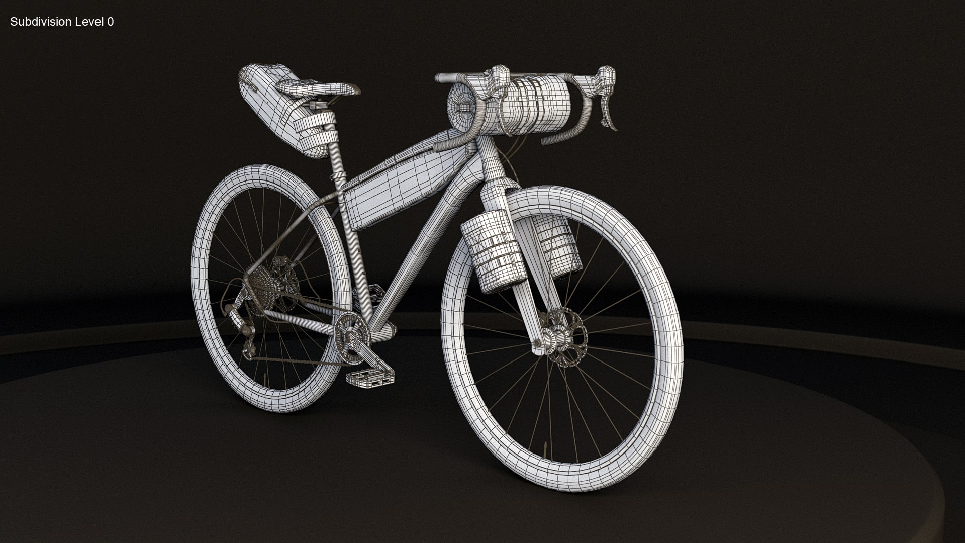 3D Generic Bikepacking Gravel Bicycle - TurboSquid 2106583