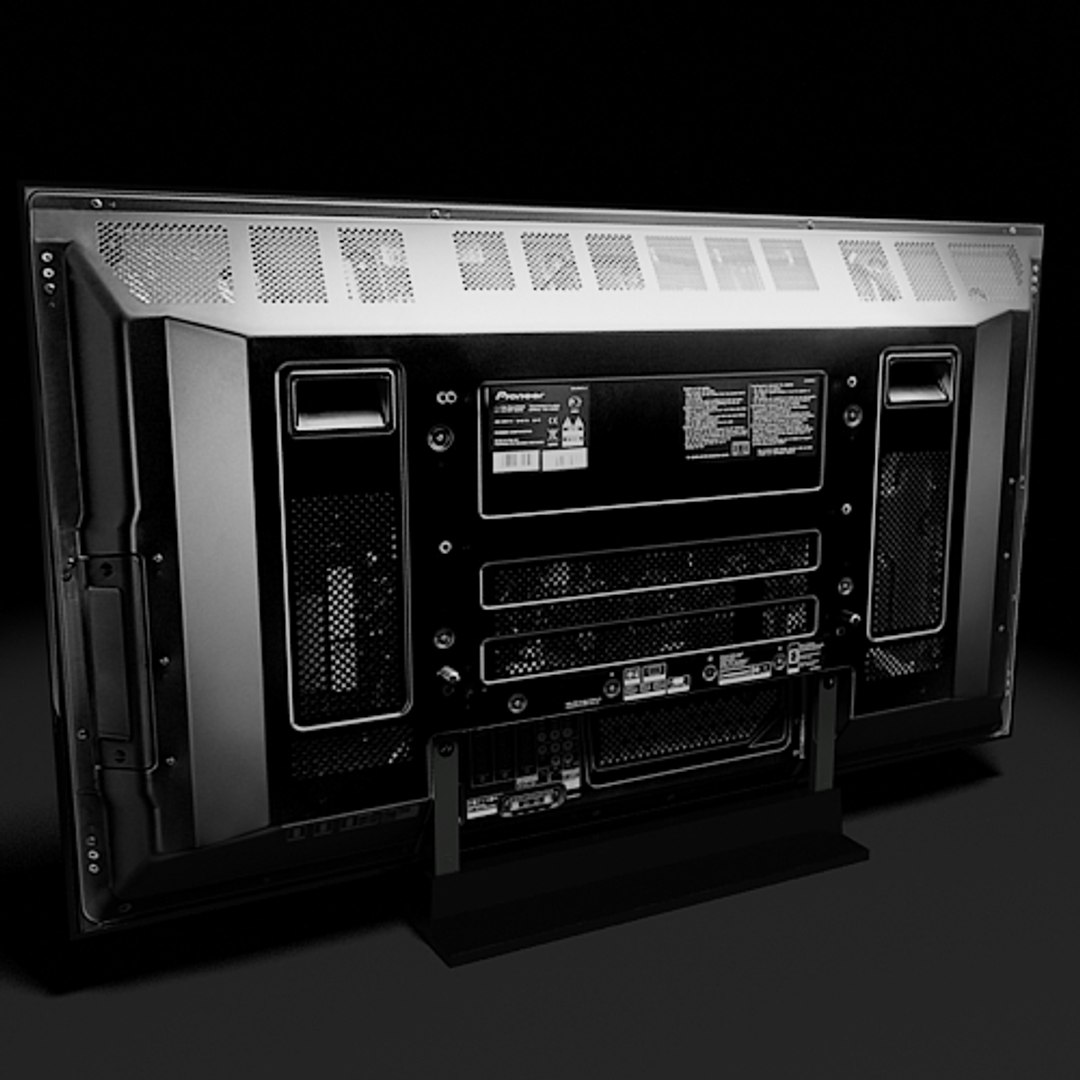Pioneer Pdp-508xd Hd 3d Model
