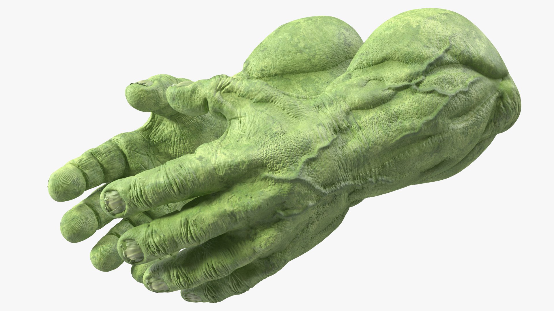 Hulk Hands Rigged 3D Model - TurboSquid 1903138