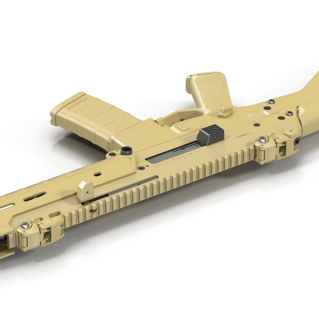 3d Adaptive Combat Rifle Carbine Model