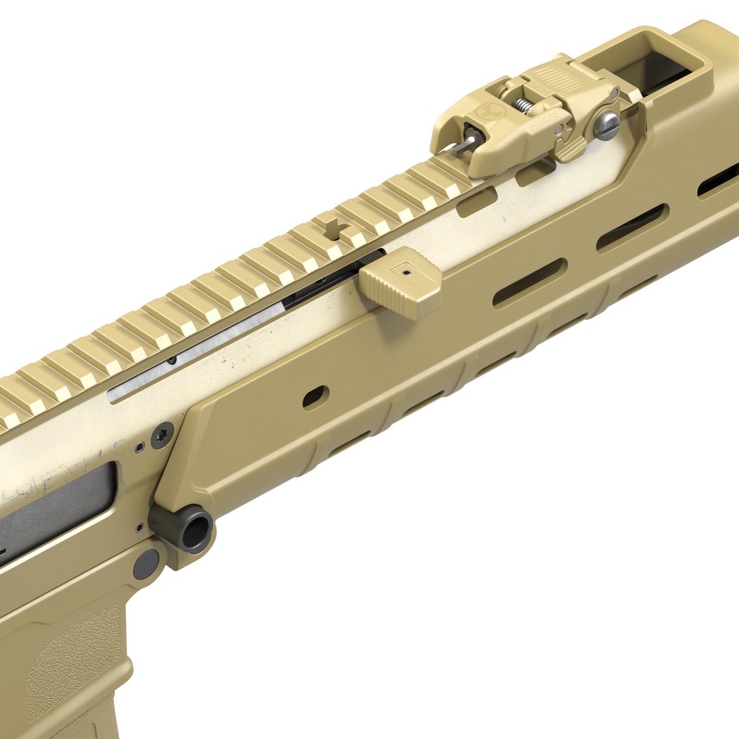 3d Adaptive Combat Rifle Carbine Model