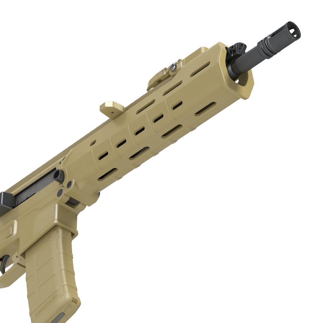 3d Adaptive Combat Rifle Carbine Model