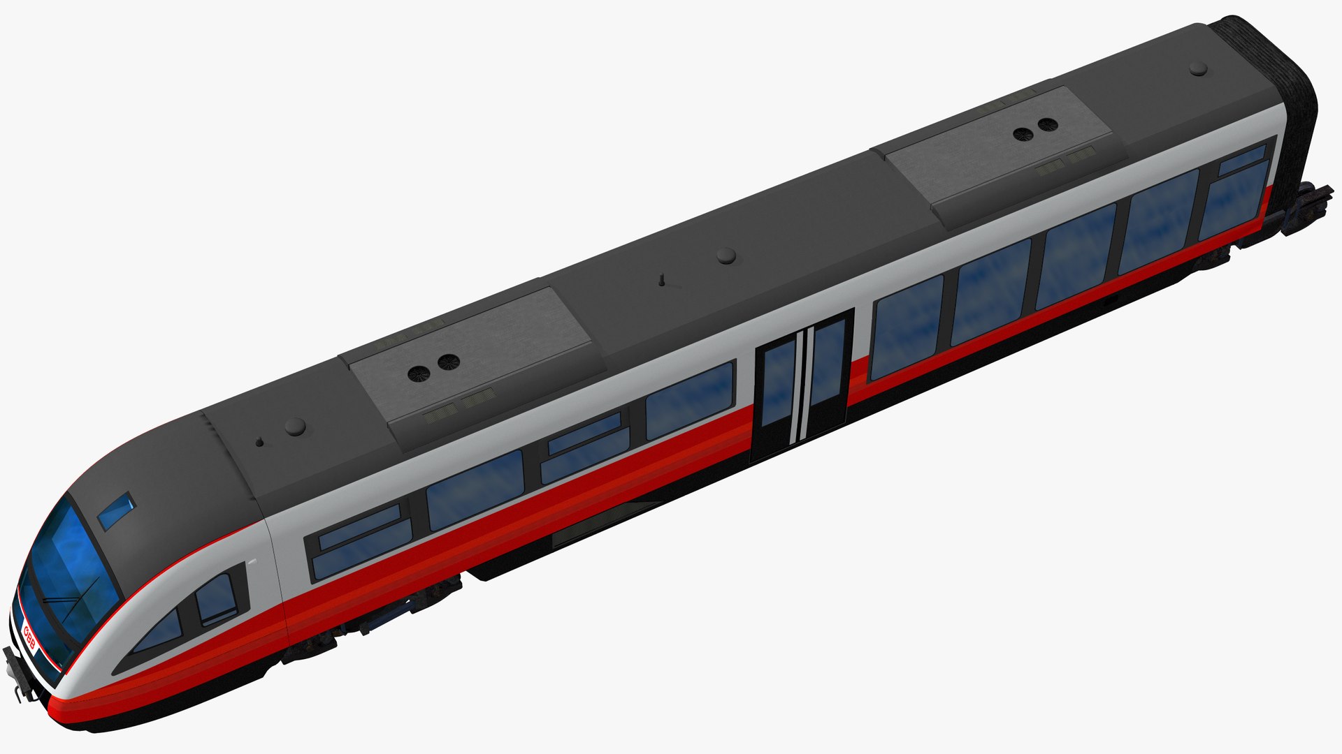 Siemens desiro classic oebb class 5022 diesel electric passenger train ...