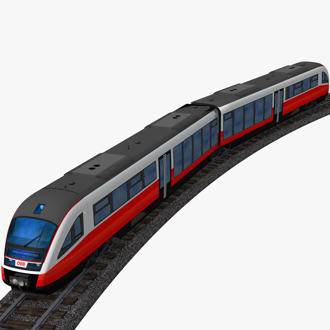 Siemens desiro classic oebb class 5022 diesel electric passenger train ...