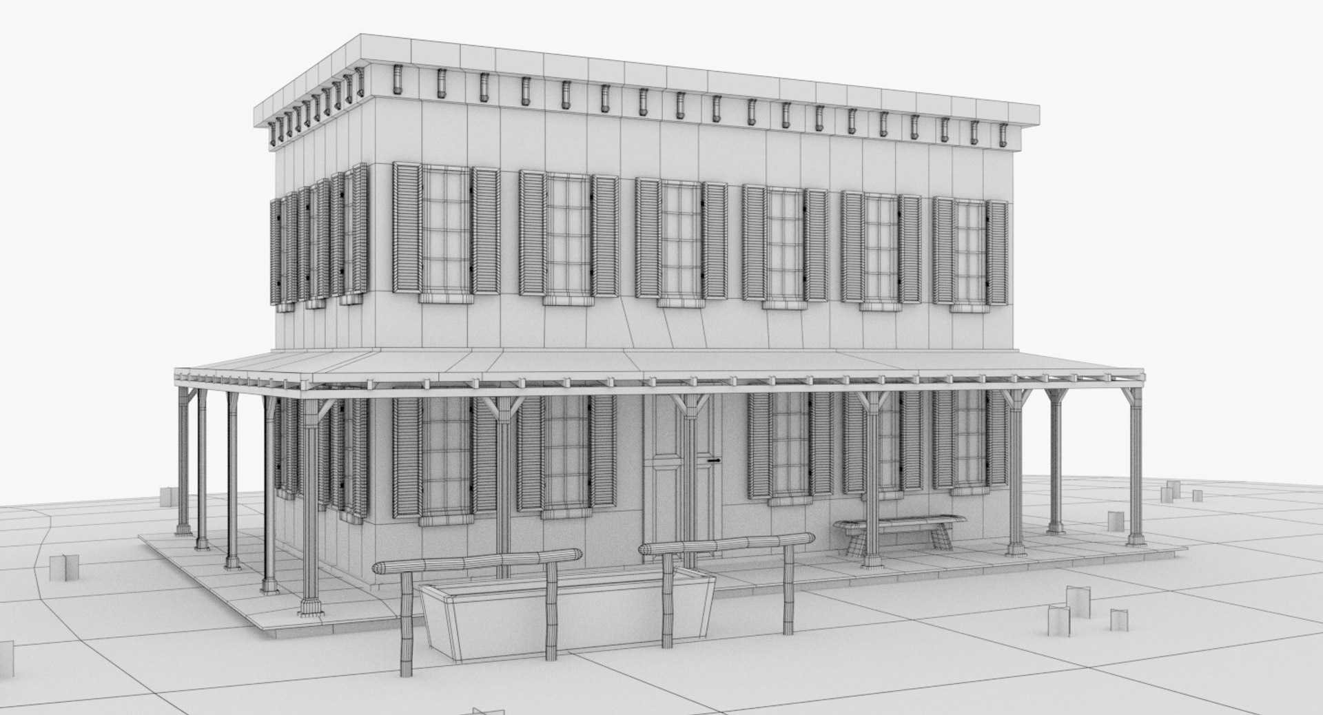 Post Office 3D - TurboSquid 1401963