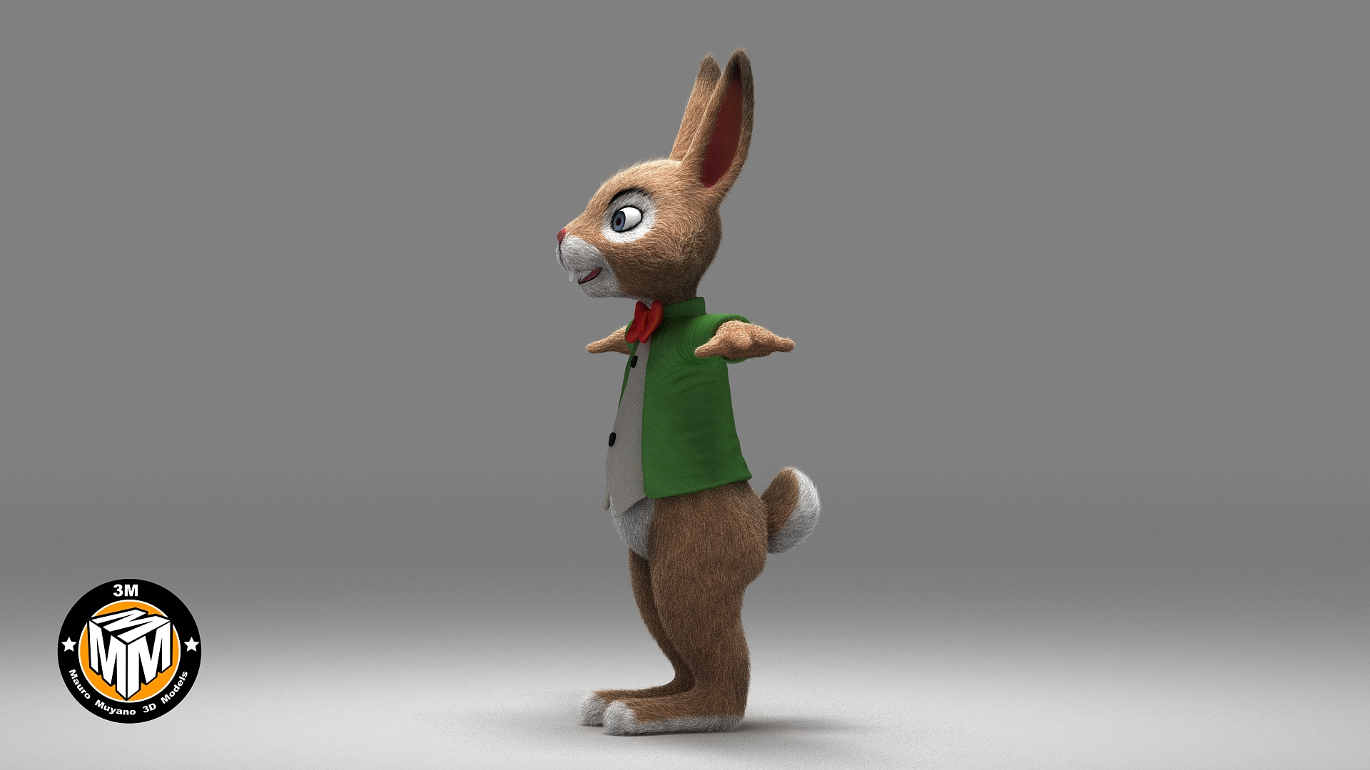 Easter Rabbit 3D Model - TurboSquid 1270404