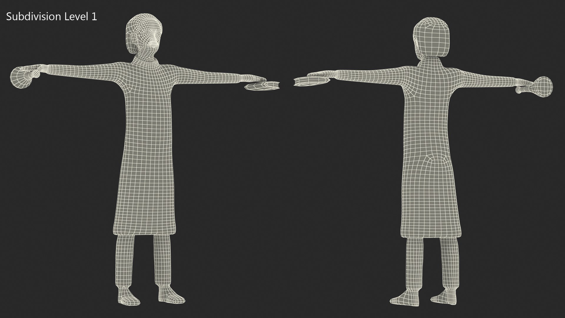 3D Scientist Low Poly Rigged For Maya - TurboSquid 2194210