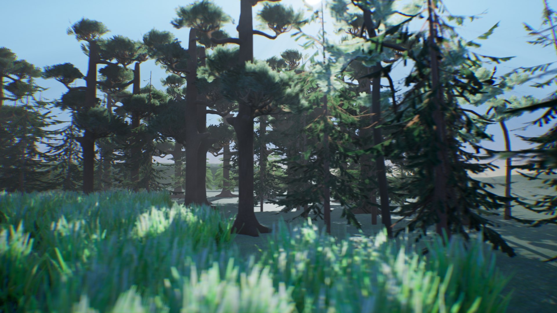 Unreal Forest 3D Model - TurboSquid 1379132