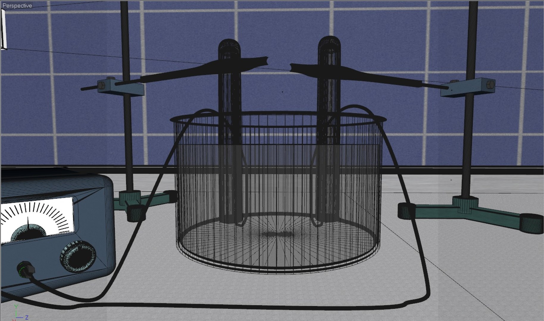 3d Model Electrolysis Waters