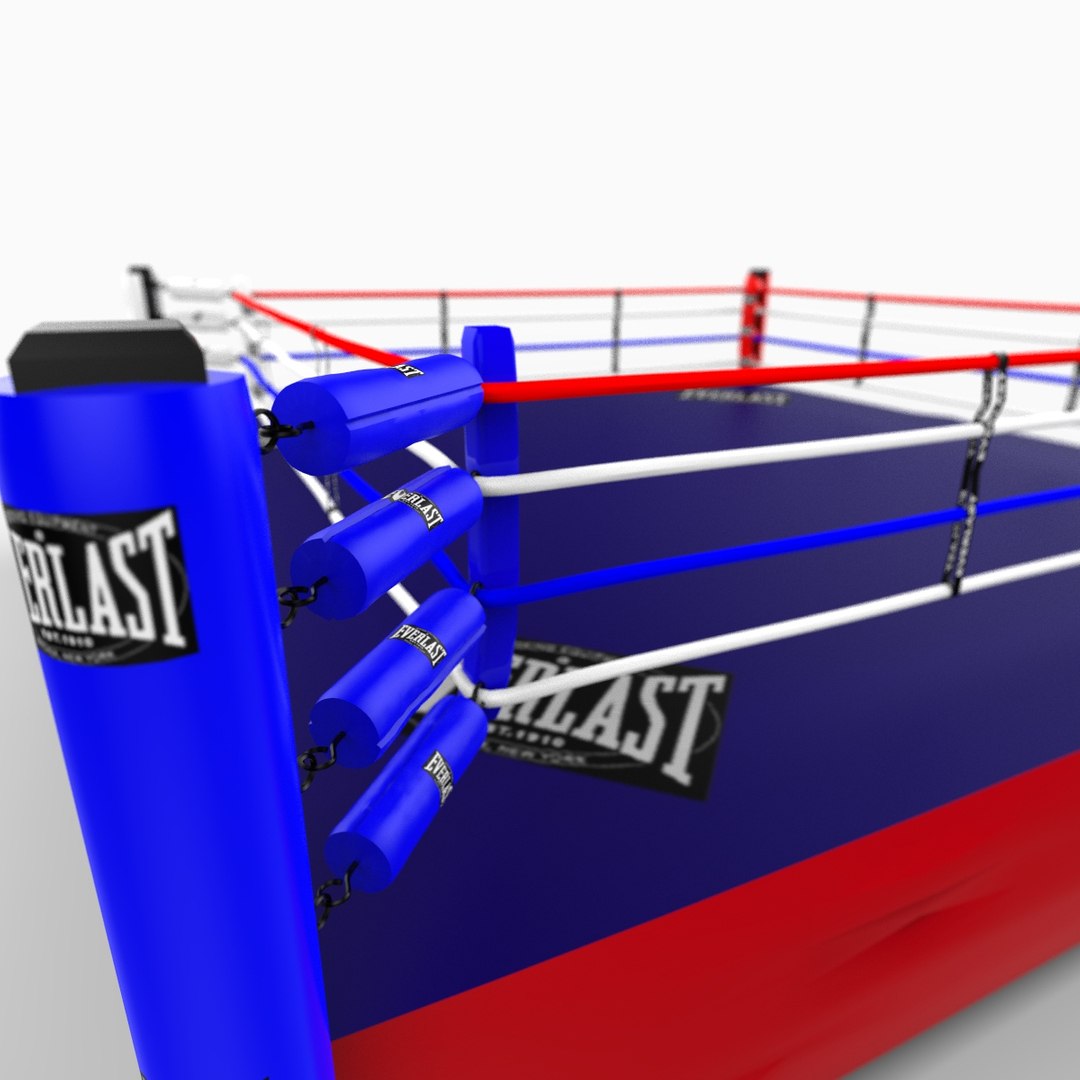 3d Boxing Ring Model
