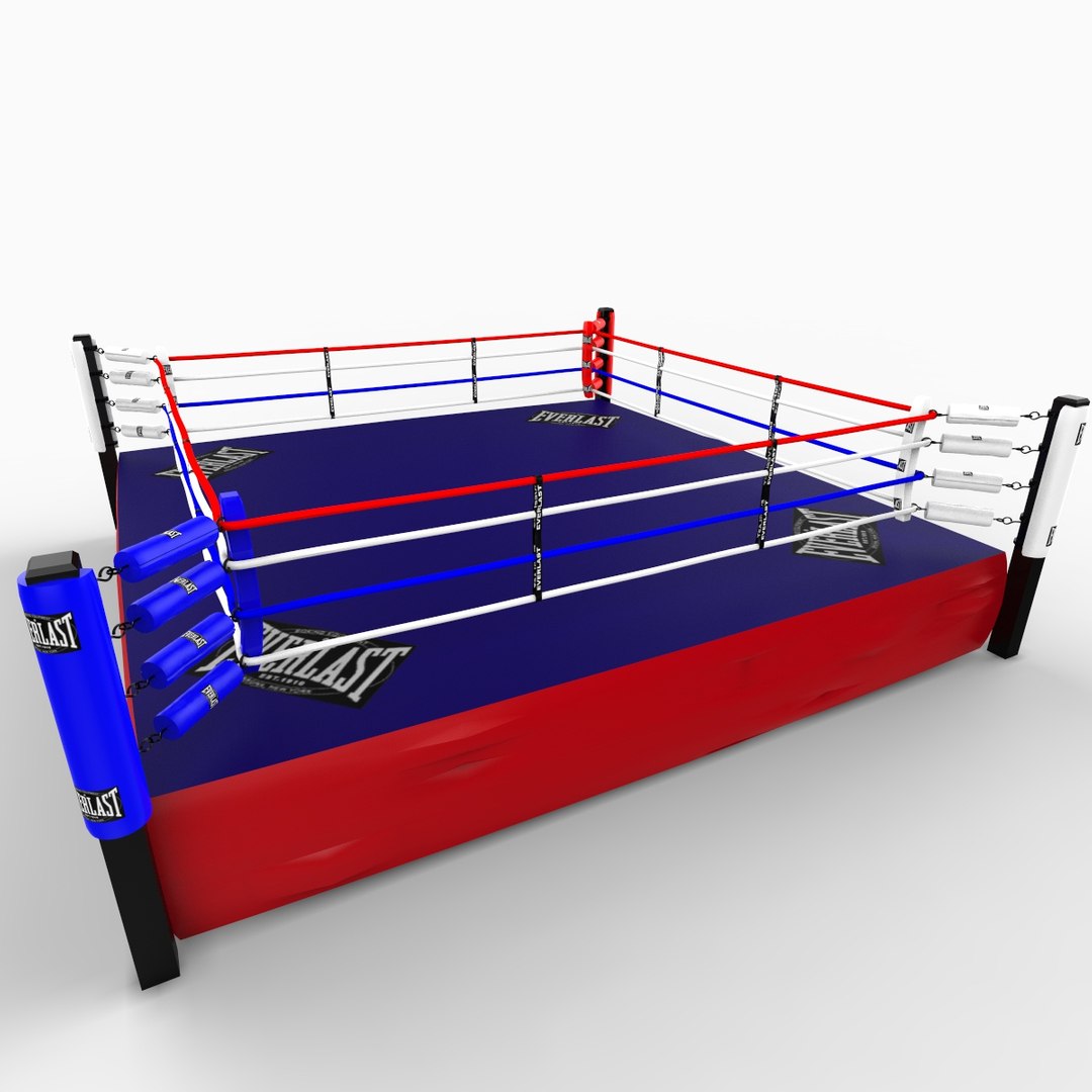 3d Boxing Ring Model