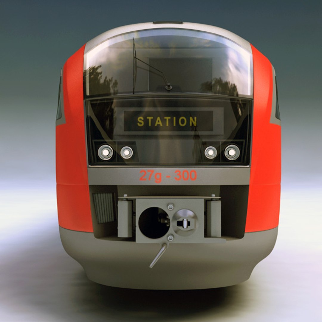 Train - Siemens Desiro 3d Obj