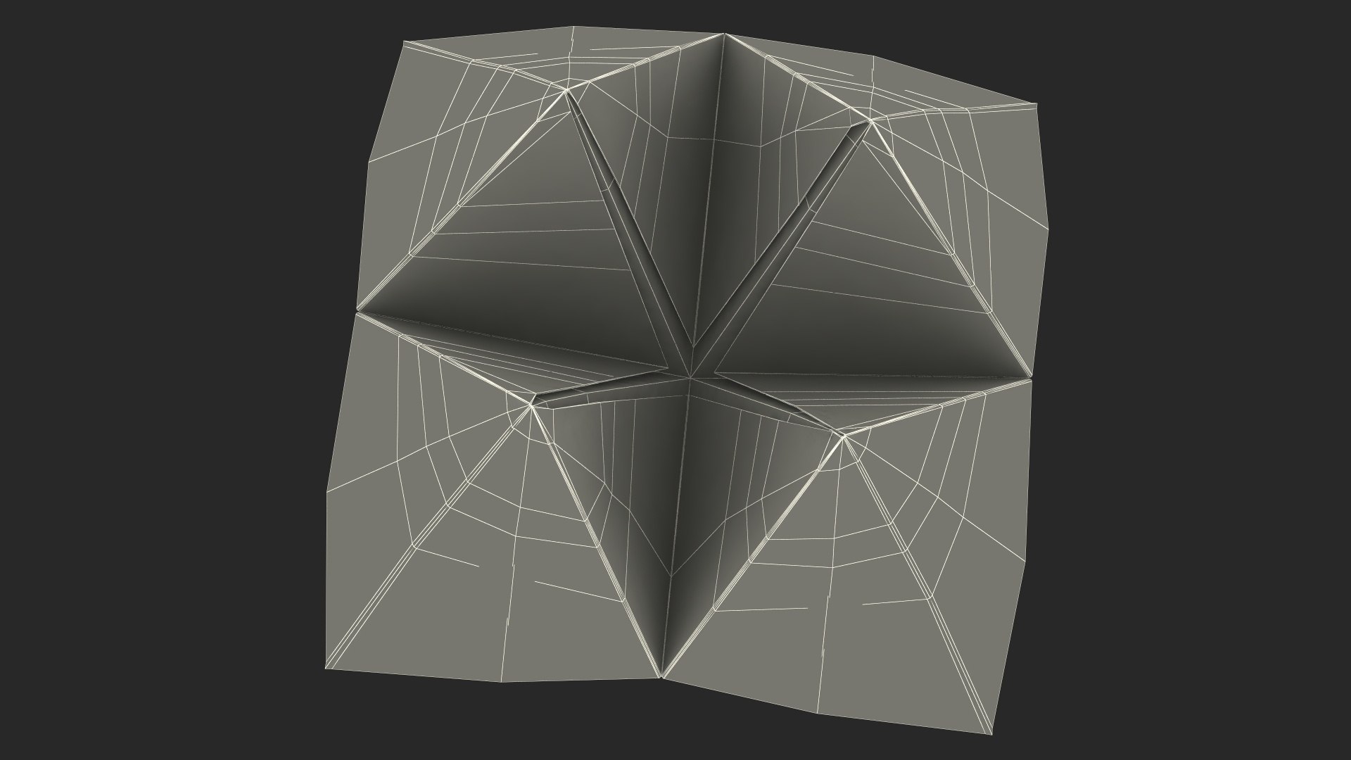 3D Cootie Catcher Origami Model - TurboSquid 2062558