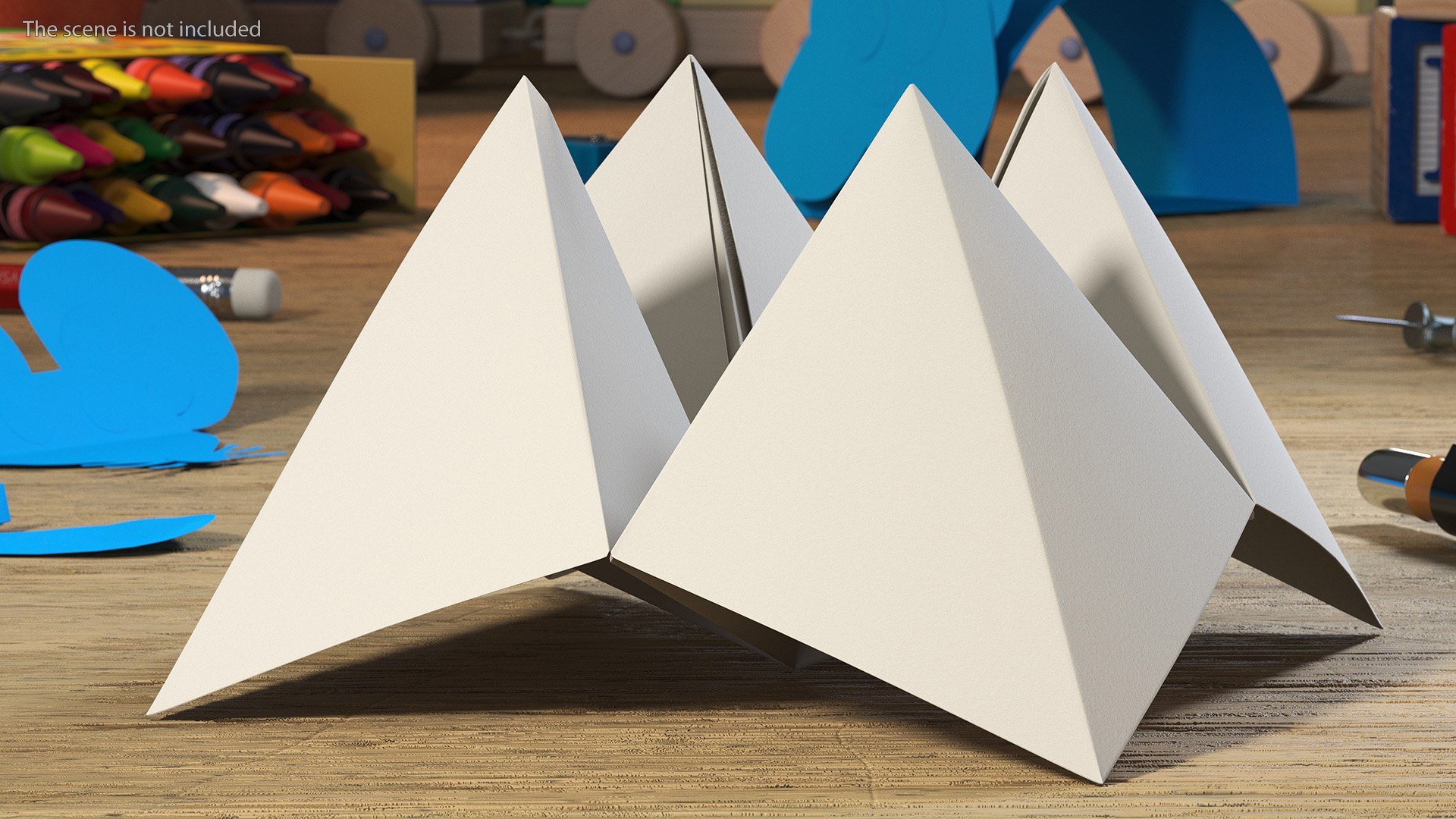 3D Cootie Catcher Origami model - TurboSquid 2062558