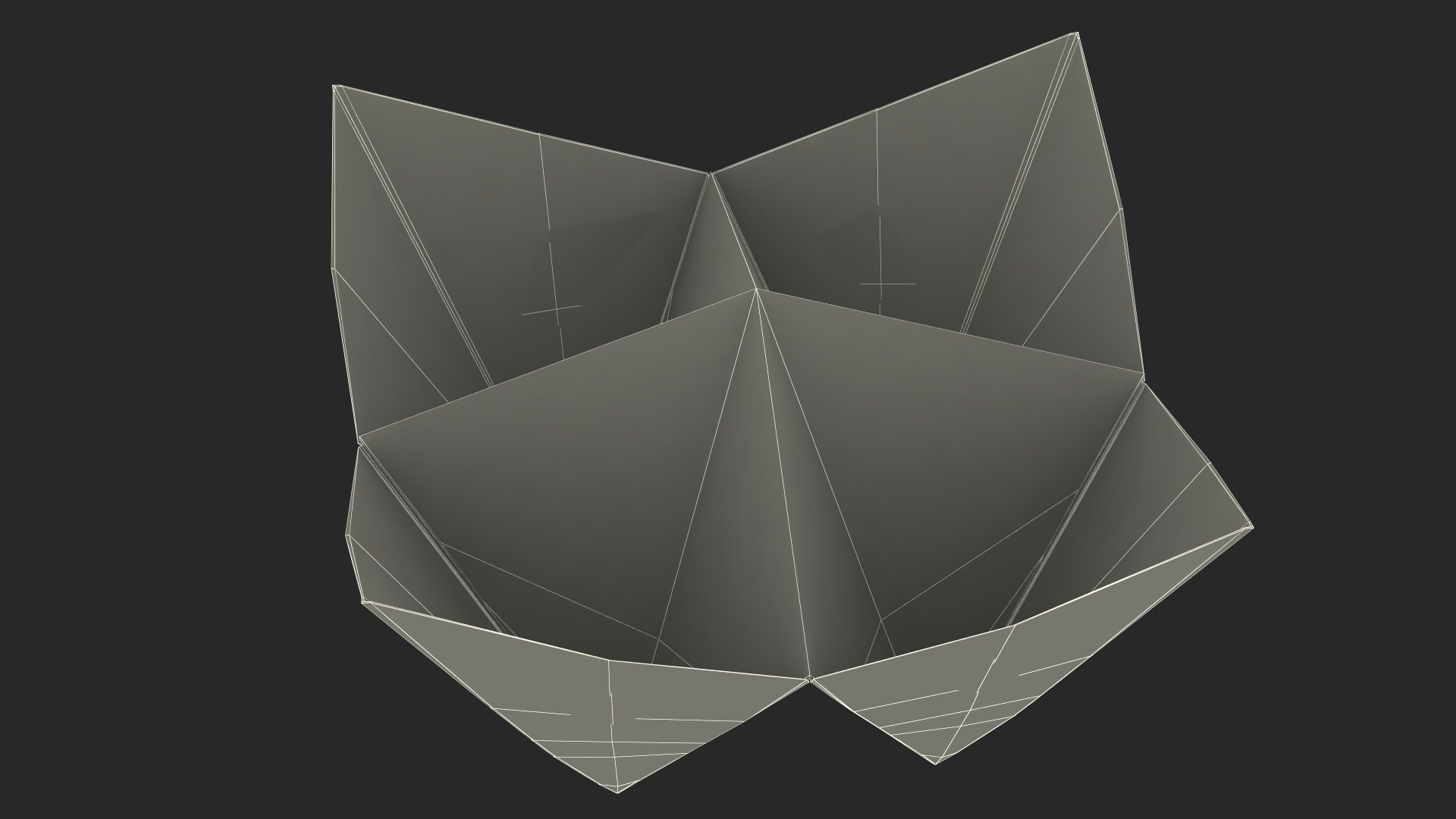 3D Cootie Catcher Origami Model - TurboSquid 2062558