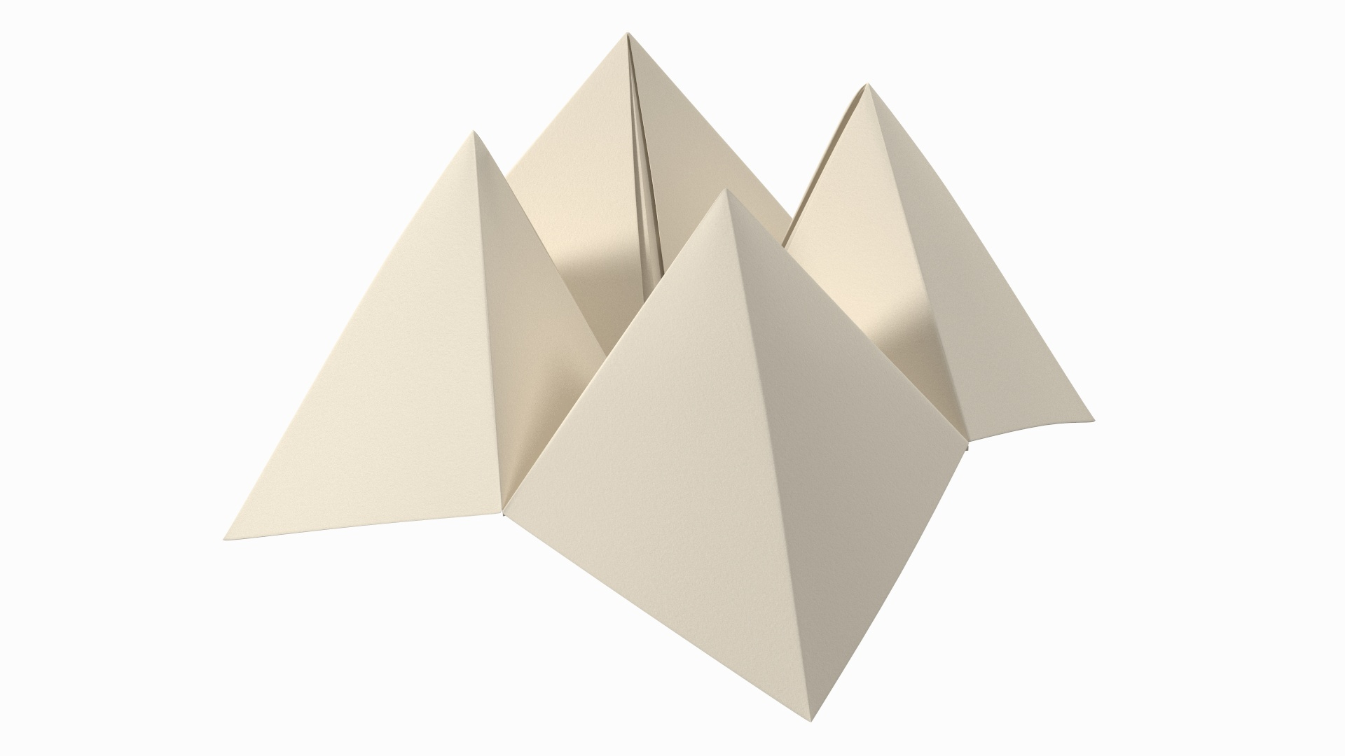 3D Cootie Catcher Origami Model - TurboSquid 2062558