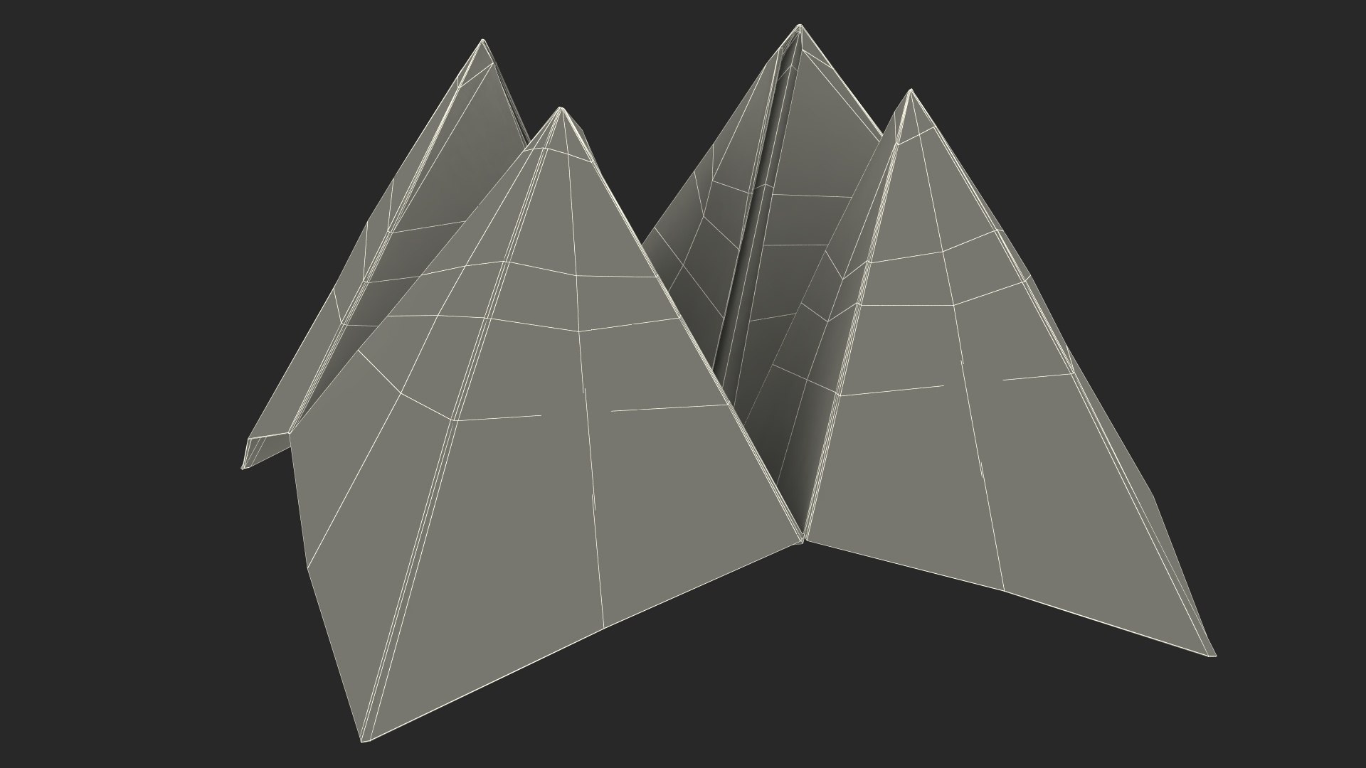 3D Cootie Catcher Origami Model - TurboSquid 2062558