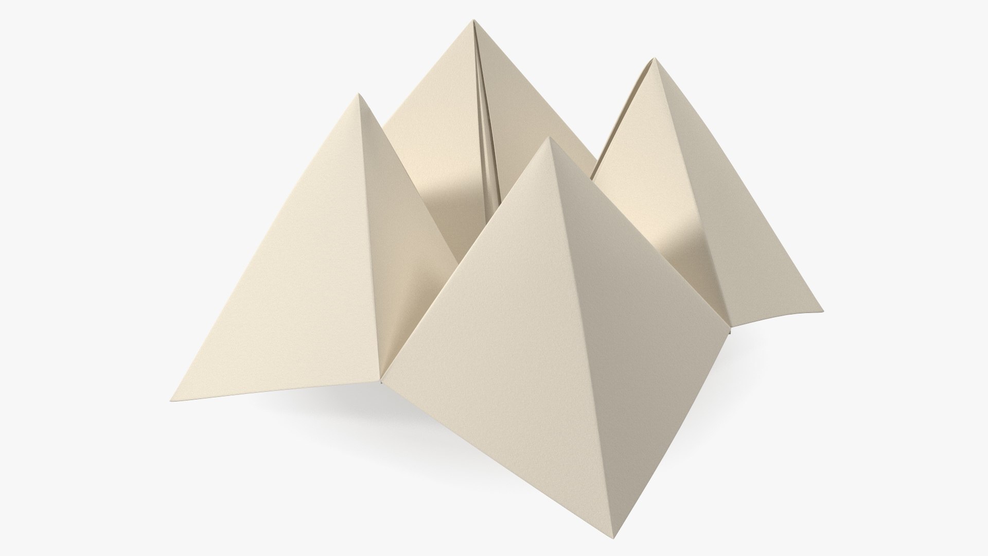3D Cootie Catcher Origami model - TurboSquid 2062558