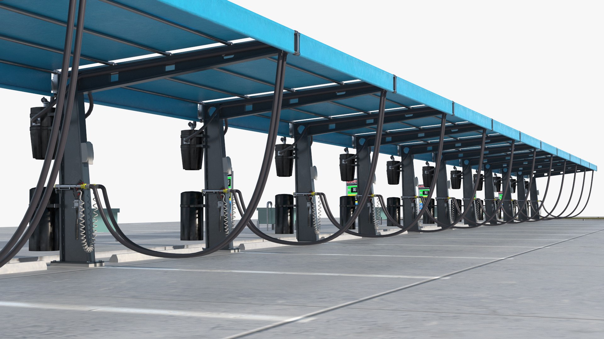 Total Package Car Wash Building model - TurboSquid 2059824