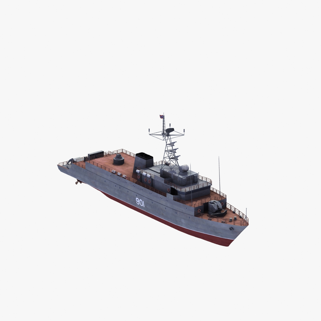 3ds Max Gorya Class Minesweeper
