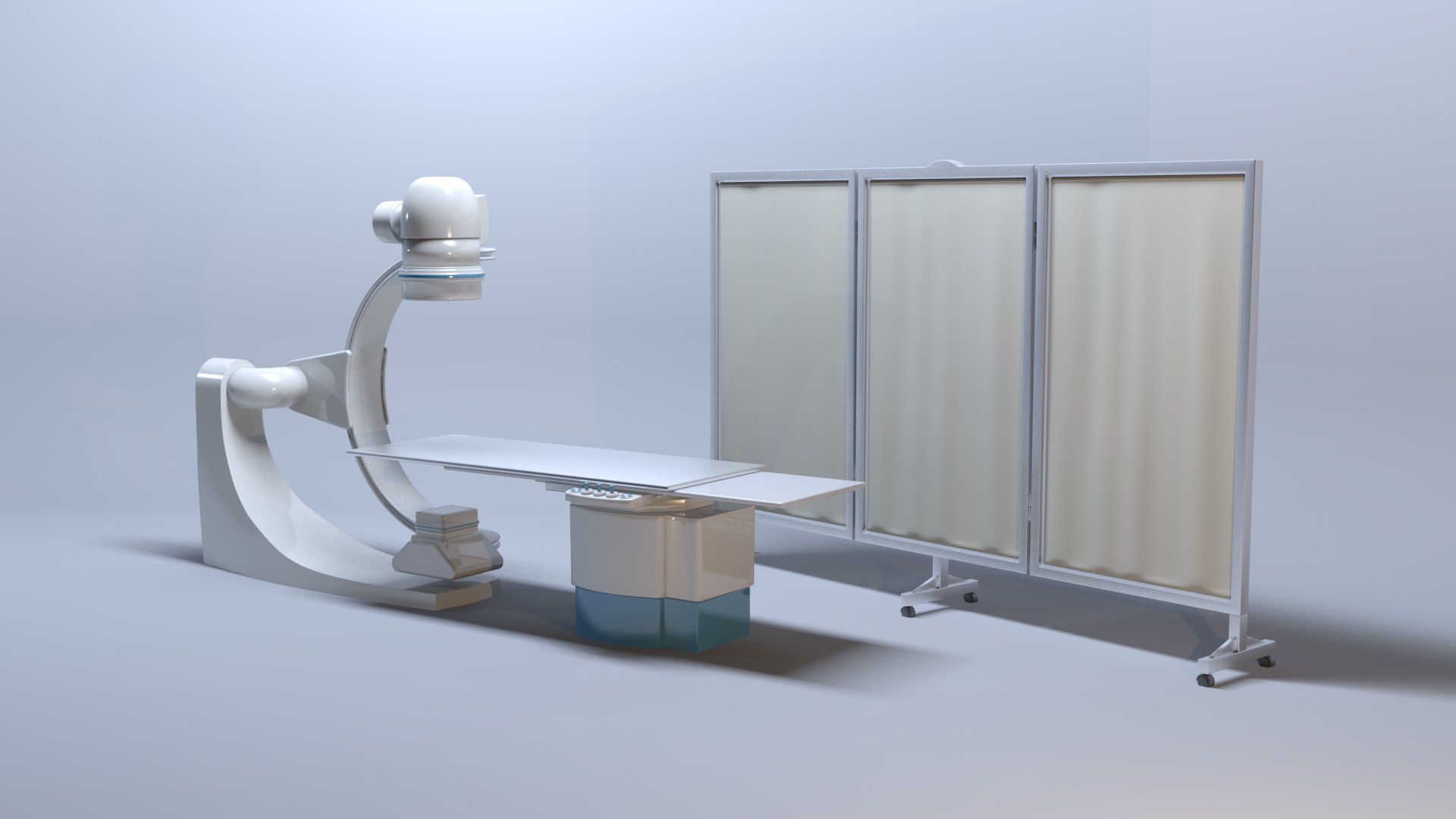 Cathlab Machine 3D - TurboSquid 1219569