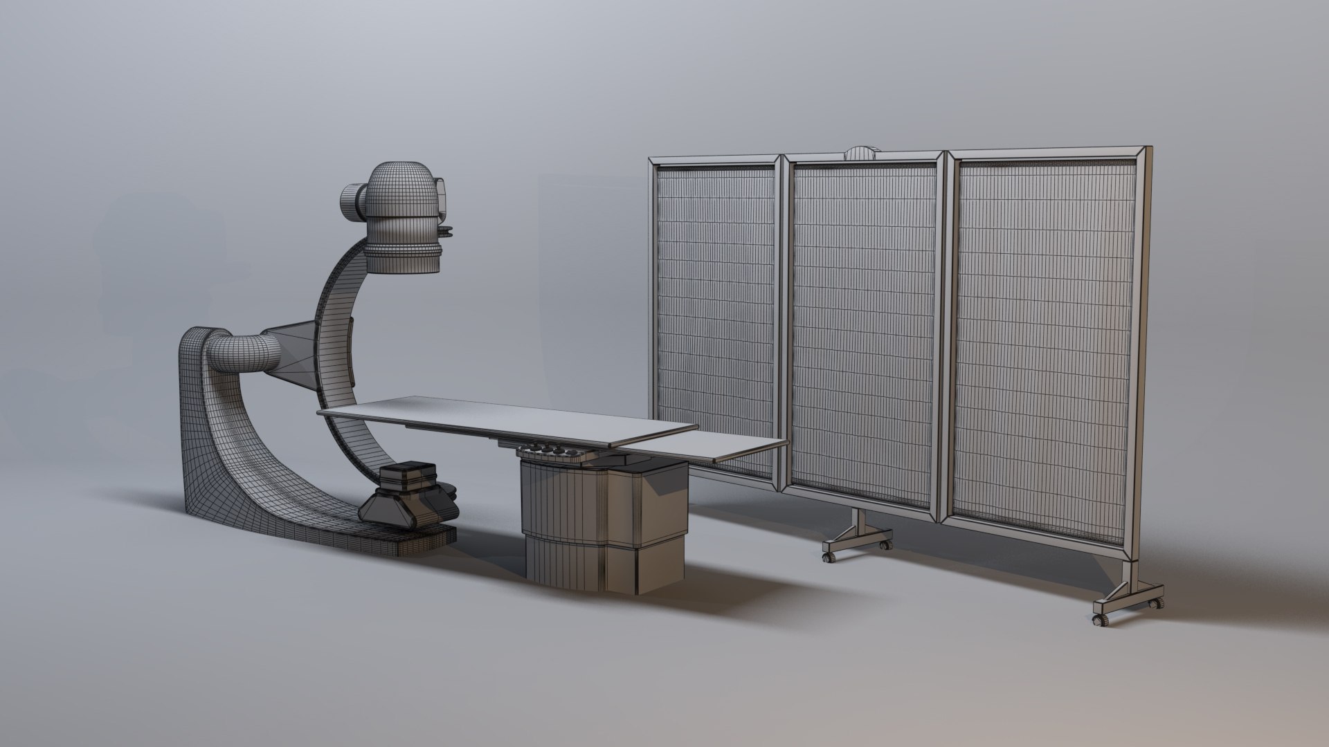 Cathlab Machine 3D - TurboSquid 1219569