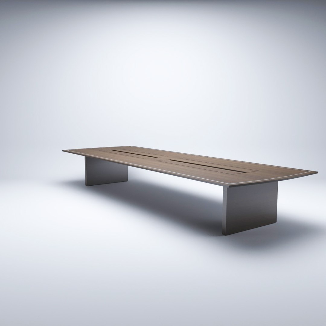 3D Conference Table Model - TurboSquid 1538488