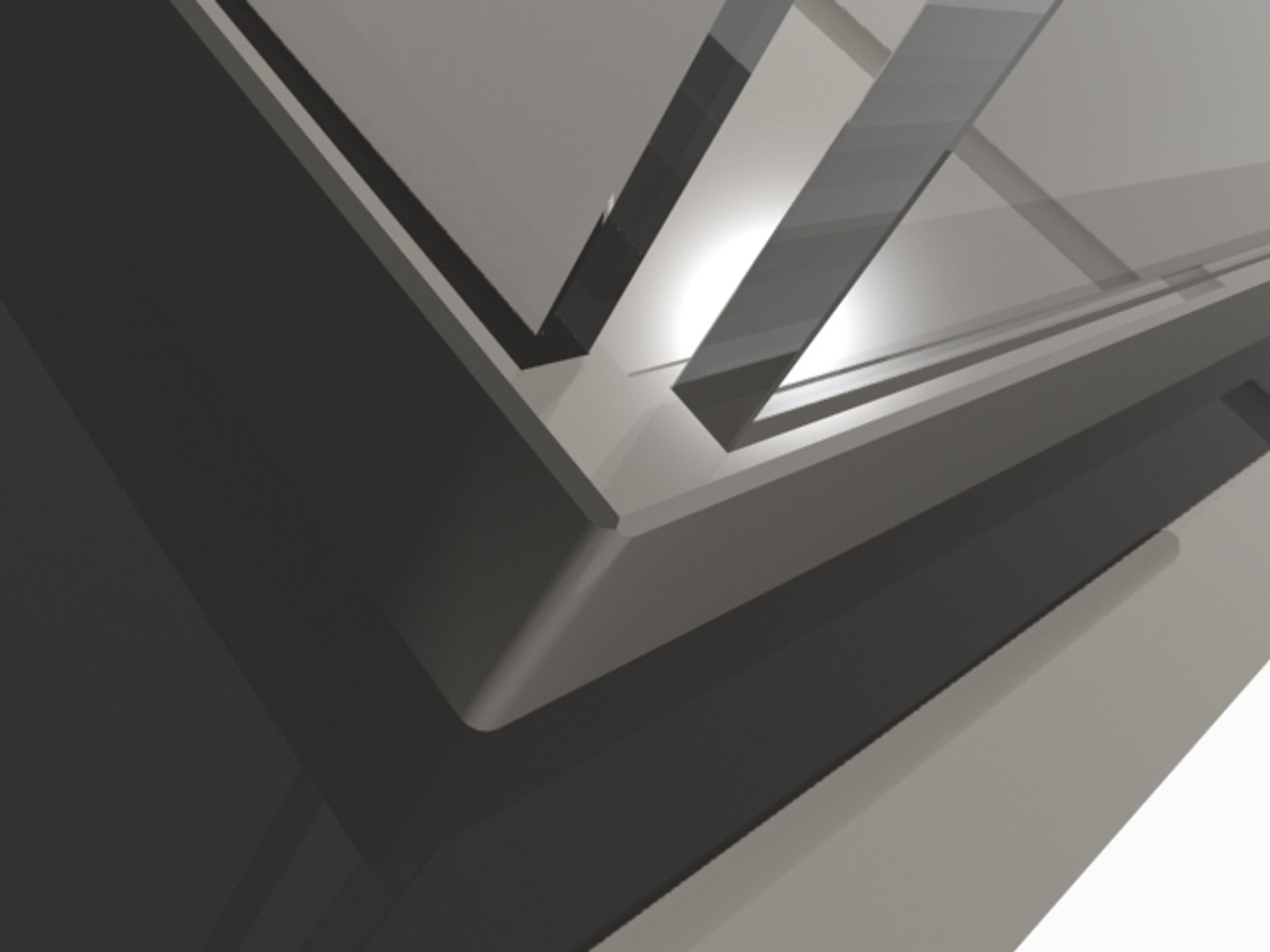 3ds Max Glass Railing File