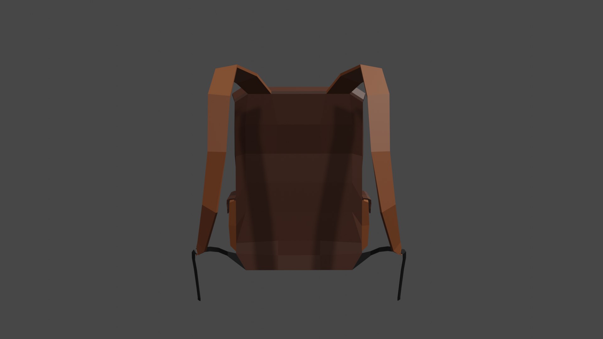 Free 3D Backpack Lowpoly - TurboSquid 2024285