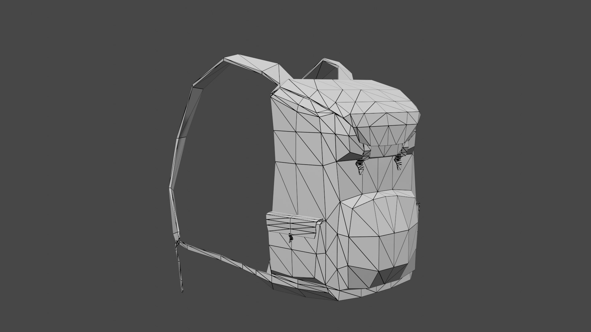 Free 3D Backpack Lowpoly - TurboSquid 2024285