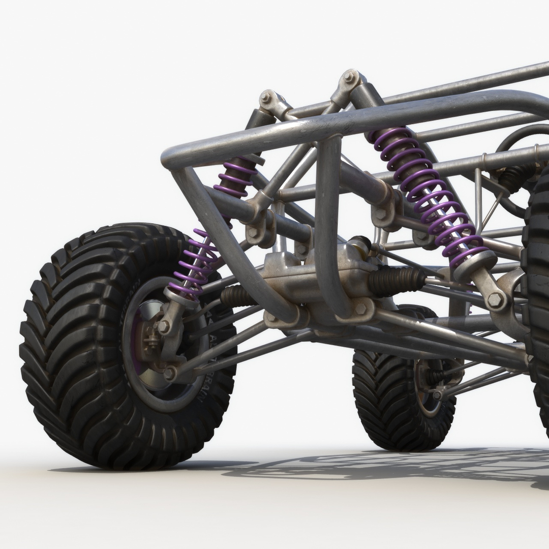 Dune buggy chassis model - TurboSquid 1420148