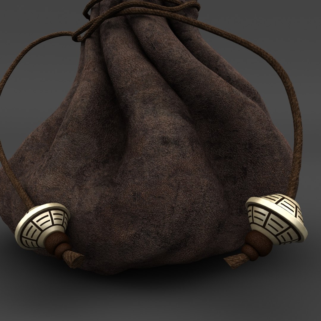 3D Pouch Money - TurboSquid 1512009