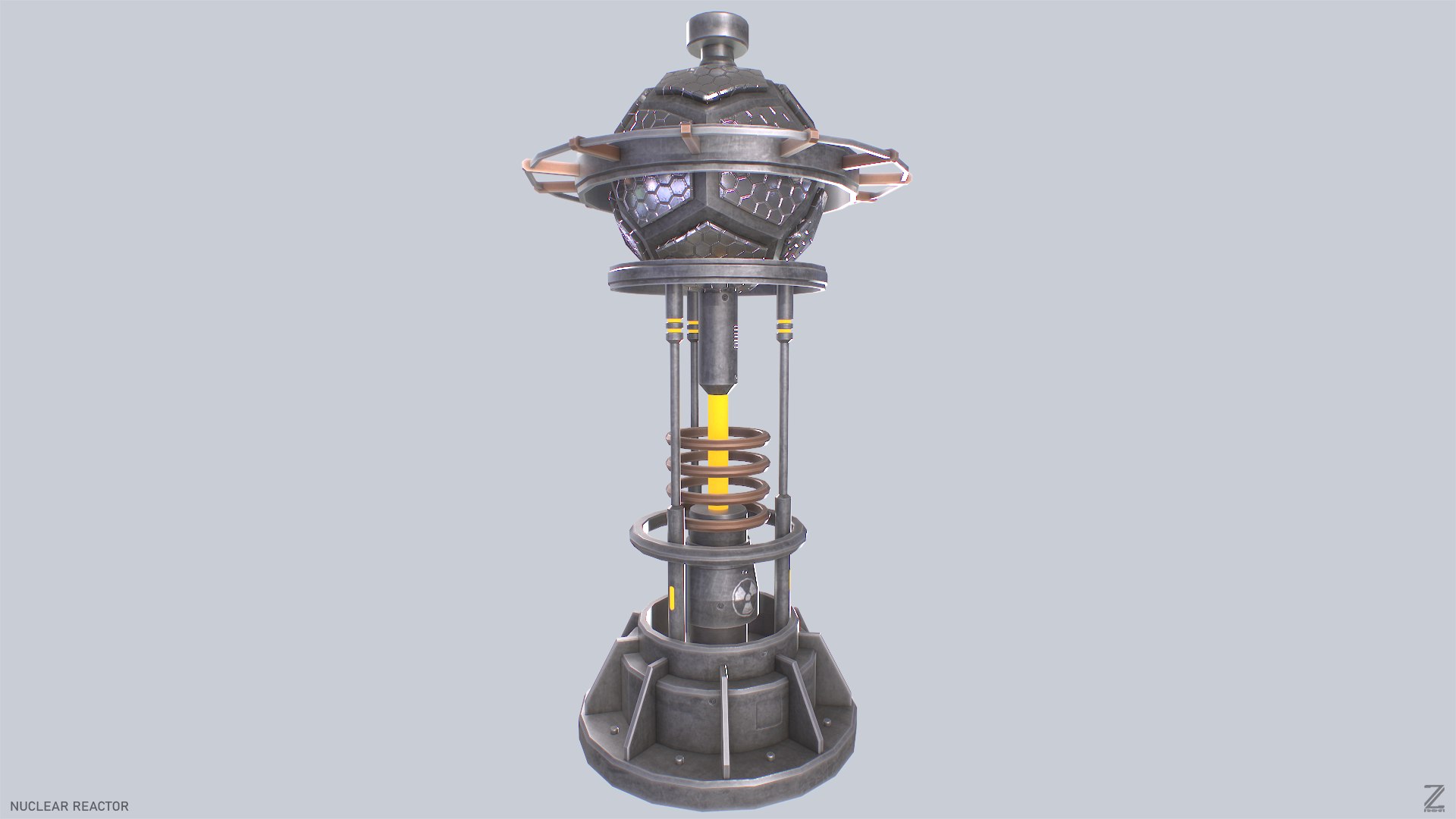 3D Model Nuclear Reactor - TurboSquid 2201438