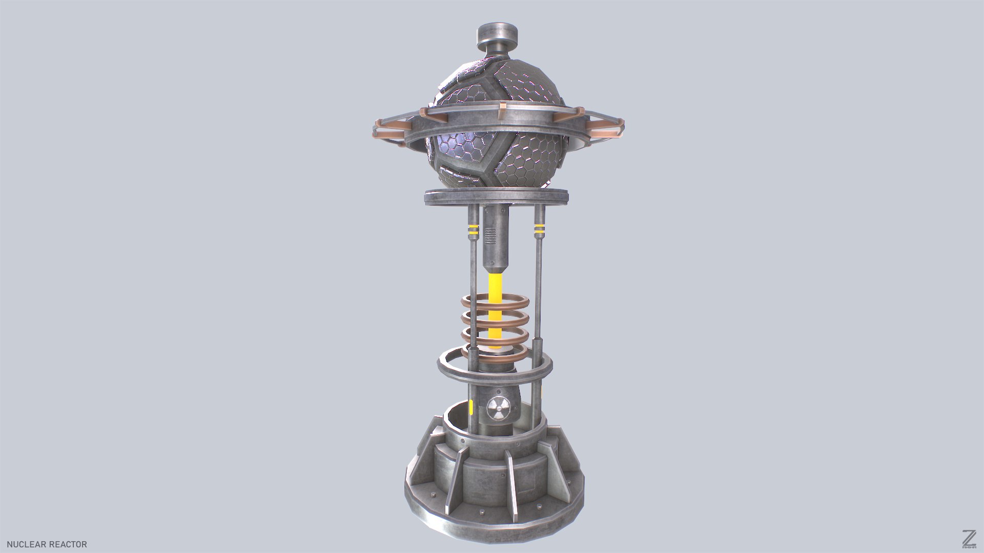3D Model Nuclear Reactor - TurboSquid 2201438