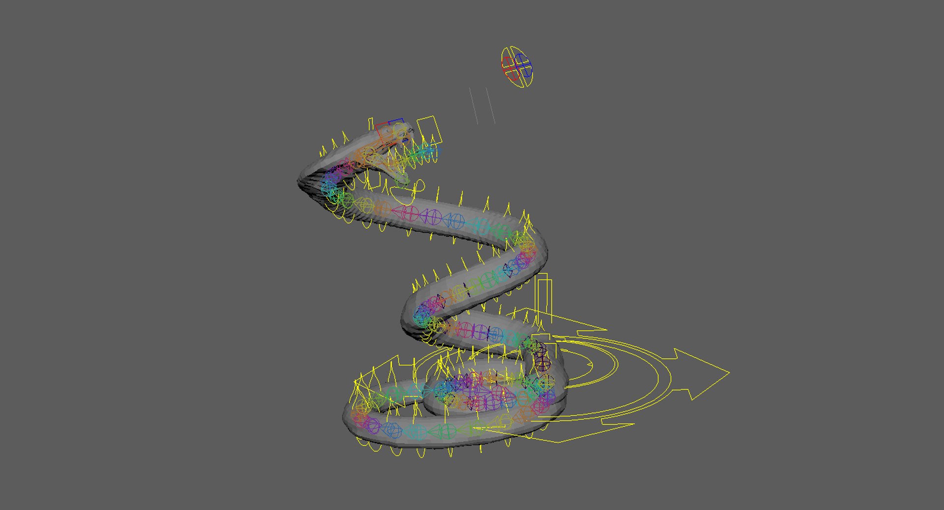Snake Rig 3D - TurboSquid 1314669