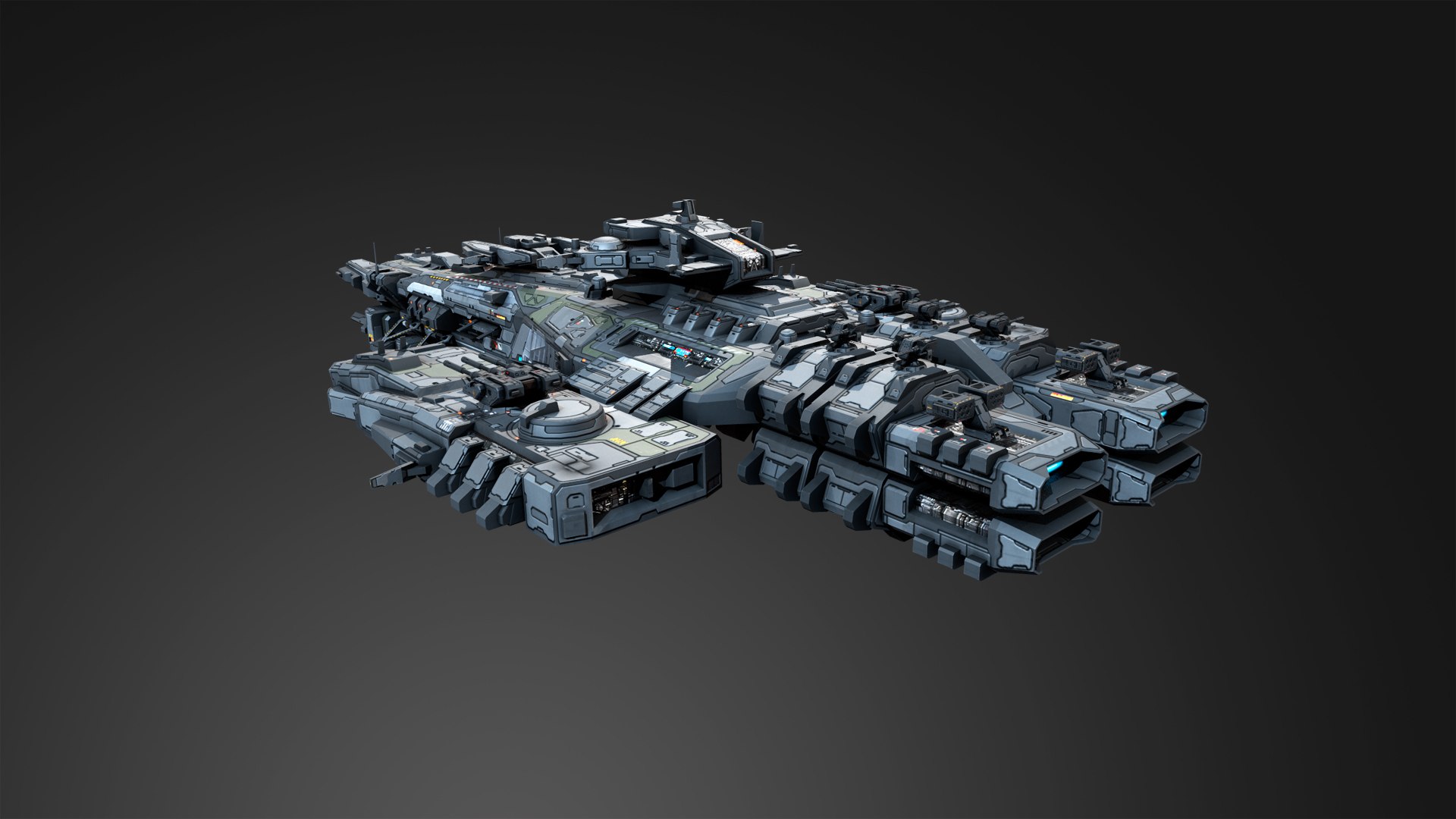 9 low-res spaceships max