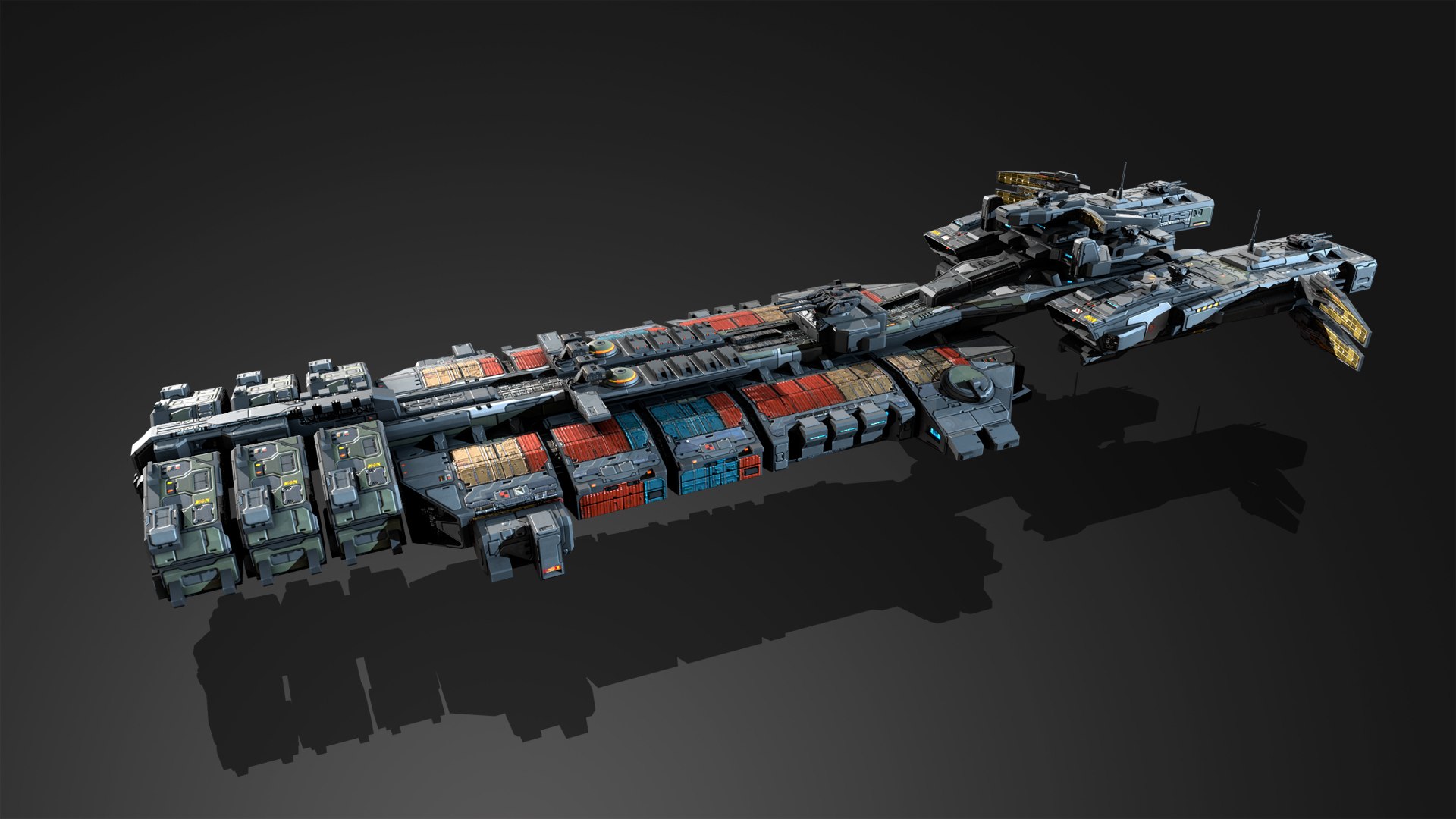 9 low-res spaceships max