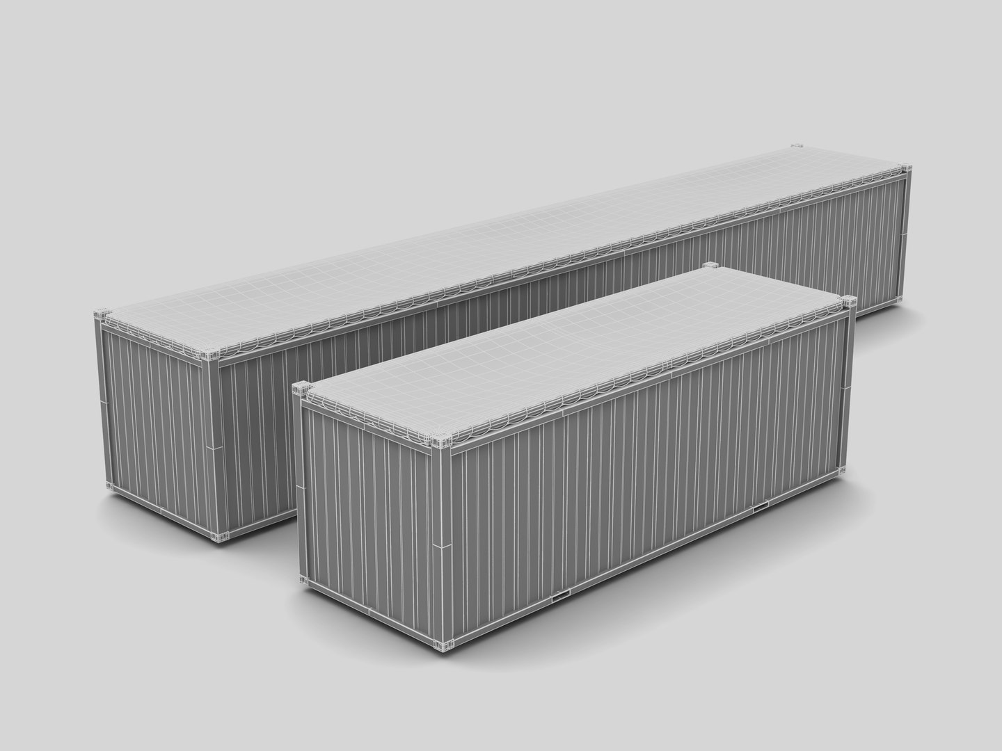 Open Top Containers 3D Model - TurboSquid 2188151