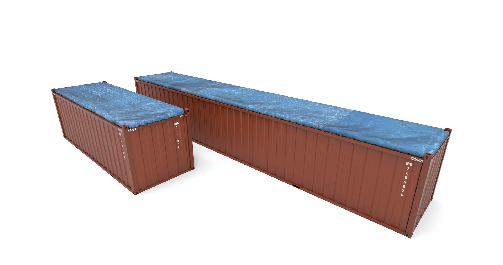 Open Top Containers 3D Model - TurboSquid 2188151
