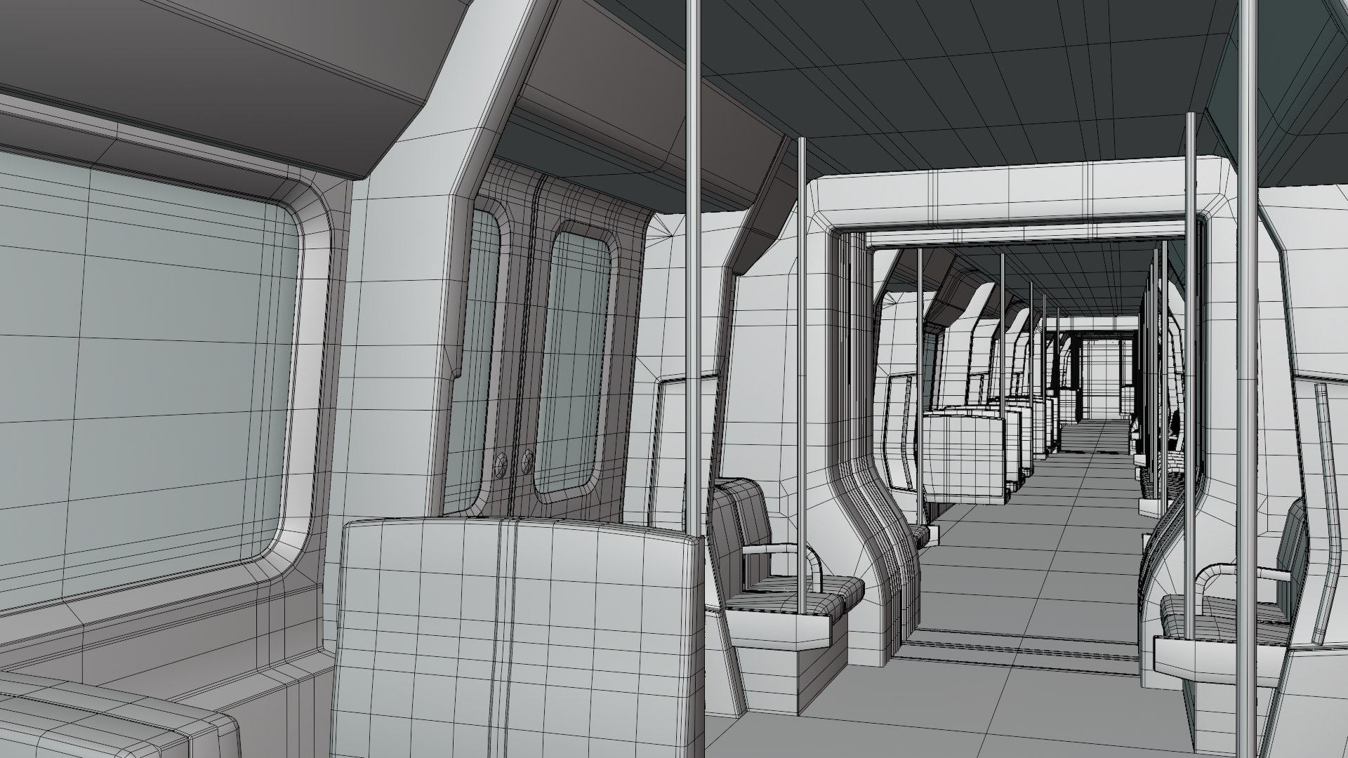 Kings Cross Station With Metro Train 3D - TurboSquid 2187922