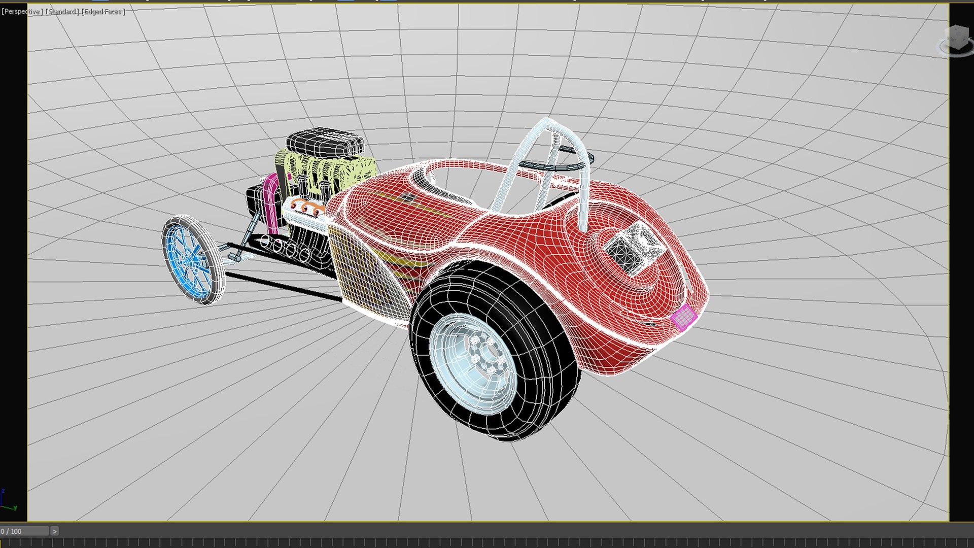 3D Fuel Dragster - TurboSquid 1664508