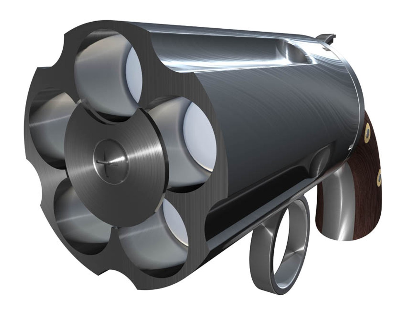 3d Flare Gun Model