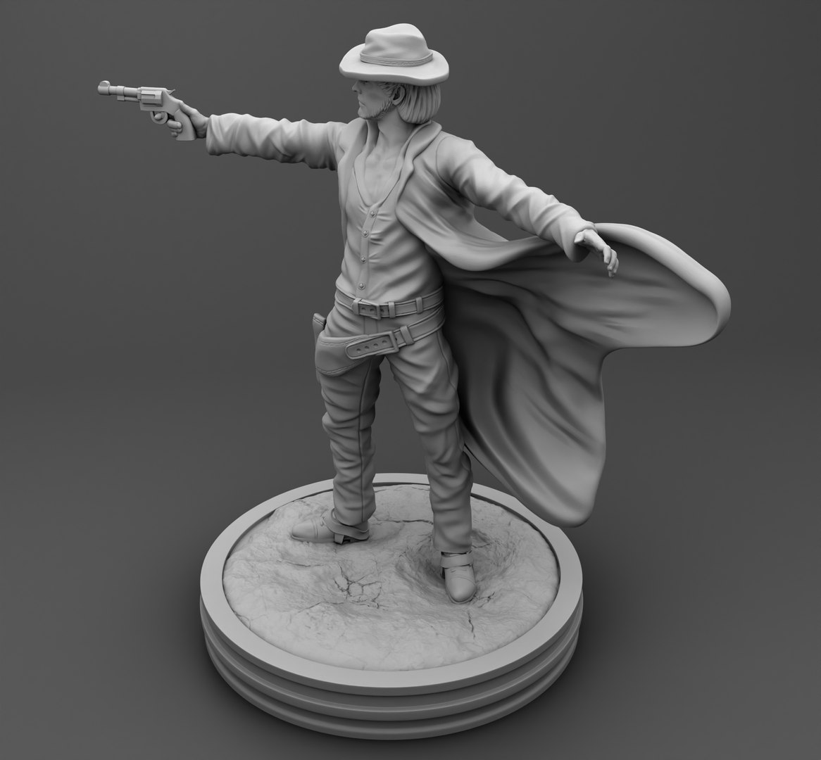 Gangster Cowboy 3D Model - TurboSquid 1945355